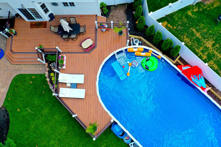 Pool Decking Ideas In Woodbridge, Top-Rated NJ Builder Deck Guardian